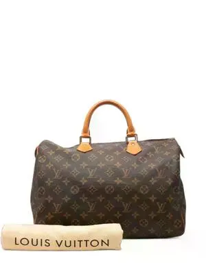 LOUIS VUITTON 1995 Monogram Speedy 35 Boston Bag