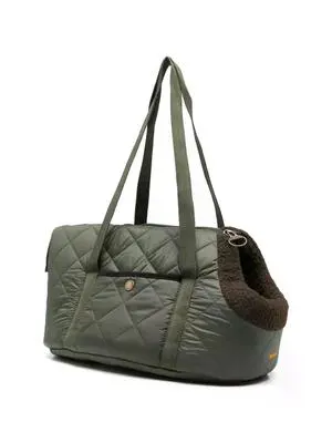 Barbour Quilted Dog Carrier - Green
