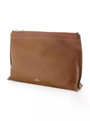 A.p.c. Neige Clou Pouch - Brown