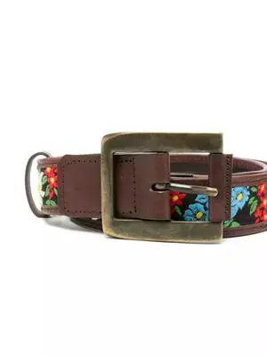 Dolce & Gabbana Floral Embroidered Belt