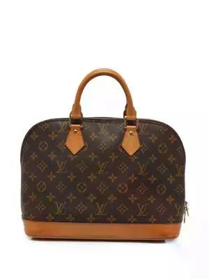 LOUIS VUITTON Pm Alma Tote Bag - Brown