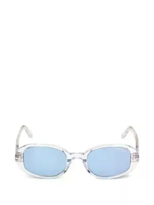 TOM FORD Iggy Oval-frame Sunglasses - White