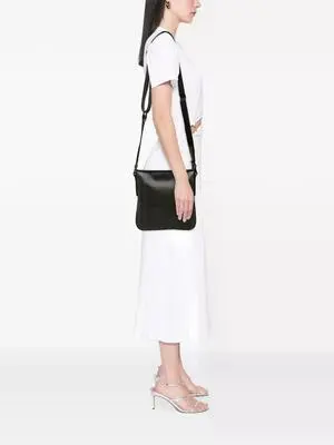 Burberry Smoke Check Coated Canvas Beckley Crossbody Bag