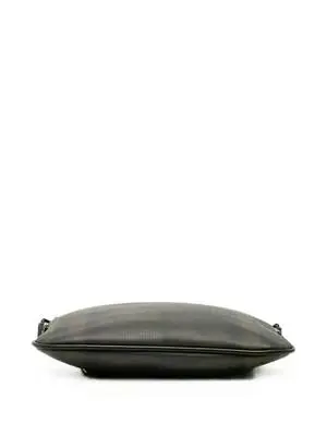 Burberry Smoke Check Coated Canvas Beckley Crossbody Bag