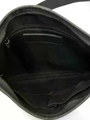 Burberry Smoke Check Coated Canvas Beckley Crossbody Bag