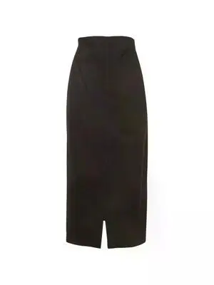 Gucci Midi Skirt With Horsebit Detail