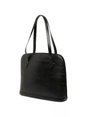 LOUIS VUITTON Epi Lussac Shoulder Bag - Black