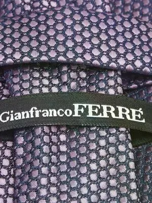 Gianfranco Ferre Geometric-patterned Tie - Purple