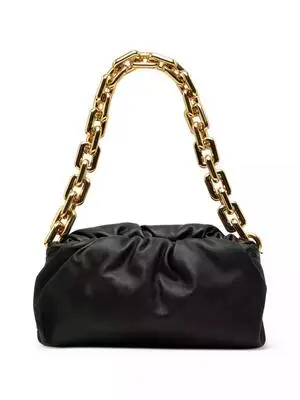 BOTTEGA VENETA Bottega Veneta Lambskin Chain Pouch Shoulder Bag