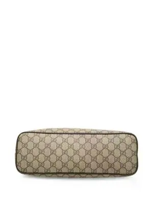 Gucci Small Gg Supreme Convertible Tote Satchel