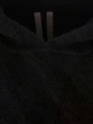 Rick Owens Sleeveless Hooded Knit Sweater