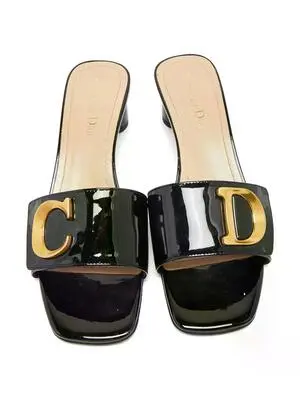 Dior C'est Slide Sandals - Black