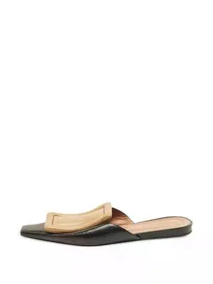 Marni Padded Buckle Detail Mules