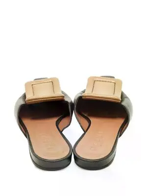 Marni Padded Buckle Detail Mules