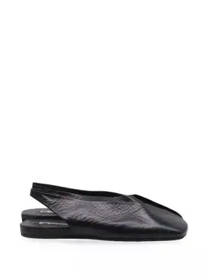 JIL SANDER Square-toe Slingback Ballet Flats