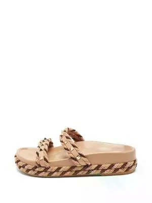 VALENTINO Valentino Garavani Rockstud Torchon Flat Sandals