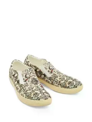 Dolce & Gabbana Majolica Slip-on Sneakers