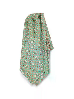 Valentino Garavani Geometric-print Silk Scarf