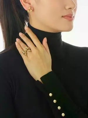 ANABELA CHAN Nova Diamond Earrings - Gold