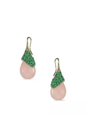 ANABELA CHAN Rose Droplet Earrings
