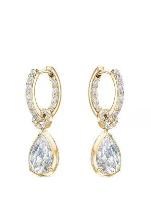ANABELA CHAN Diamond Pendant Hoop Earrings - Gold