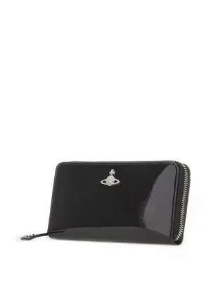 VIVIENNE WESTWOOD Orb-rhinestone-embellished Wallet