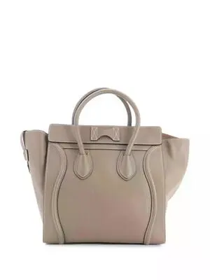 Celine Luggage Bag Grainy Leather Mini Tote Bag