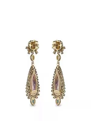 ANABELA CHAN Blush Tigerlily Multi-stones Earrings