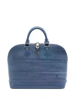 LOUIS VUITTON 2005 Epi Alma Pm Handbag - Blue