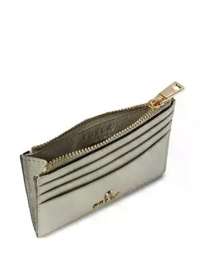 Furla Camelia Textured-leather Card Holder
