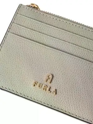 Furla Camelia Textured-leather Card Holder