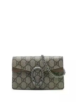 Gucci 2016-2026 Mini Gg Supreme Dionysus Crossbody Bag - Neutrals
