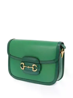 Gucci 1955 Horsebit Shoulder Bag - Green