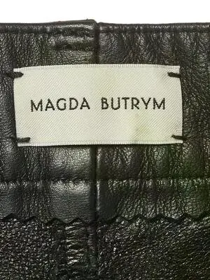 Magda Butrym Straight-fit Leather Trousers