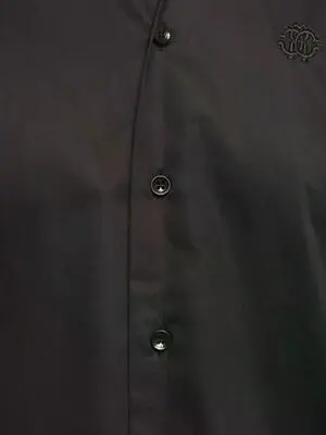 Roberto Cavalli Logo-embroidered Button-down Shirt