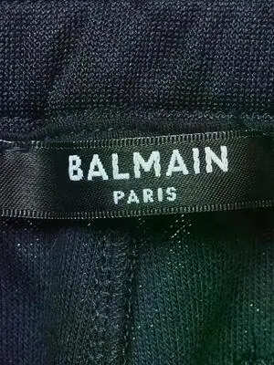 Balmain Stripe Detail Flared Trousers