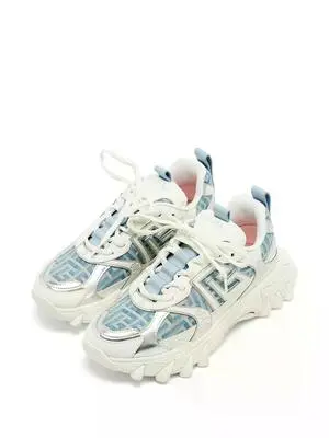 Balmain B-east Denim Sneakers