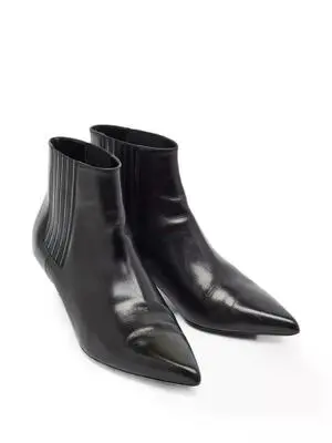 Celine Pointed-toe Ankle Boots