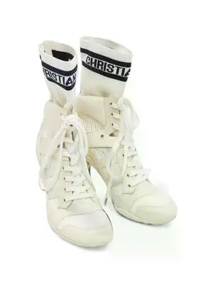 Dior D-zenith Knit Ankle Boots