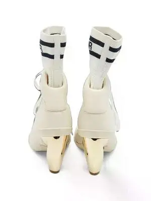 Dior D-zenith Knit Ankle Boots