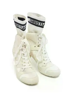 Dior D-zenith Knit Ankle Boots