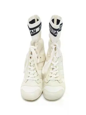 Dior D-zenith Knit Ankle Boots