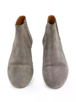 IRO PARIS Round-toe Suede Ankle Boots