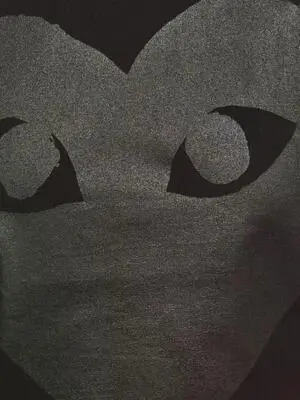 Play Comme Des Garcon Graphic-print Jersey T-shirt