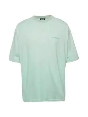Balenciaga Oversized Crew-neck T-shirt - Green