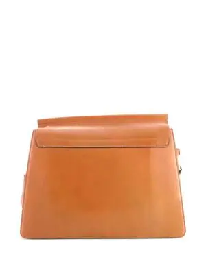Chloé Faye Stitched Suede And Leather Medium Shoulder Bag
