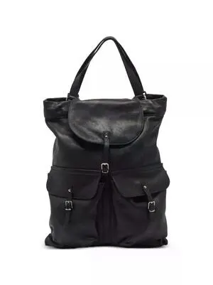 Saint Laurent Buckle-detail Backpack