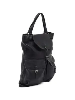 Saint Laurent Buckle-detail Backpack