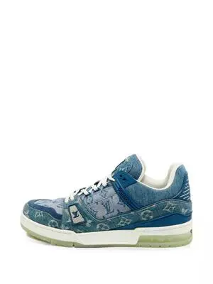 LOUIS VUITTON Monogram Denim Low-top Sneakers
