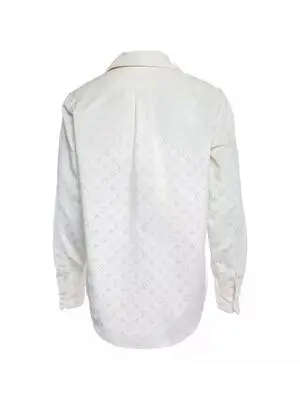 LOUIS VUITTON Monogram Embossed Velvet Shirt